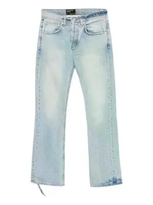 Enfants Riches Déprimés Faded-effect Flared Jeans - Blue