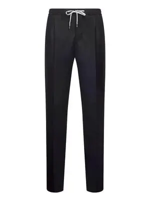 PT TORINO Drawstring Trousers - Blue