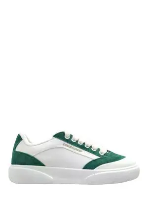Casablanca Suede Panelled Sneakers - White
