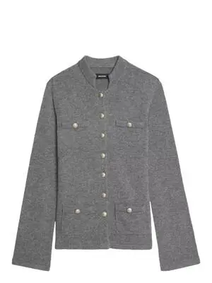 Zadig&Voltaire Mélange-effect Cardigan - Grey