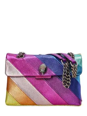 Kurt Geiger Striped Shoulder Bag - Pink