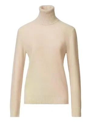 Fabiana Filippi Sequin-embellished Roll-neck Jumper - Neutrals
