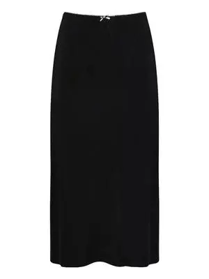 Rabanne A-line Mid-length Skirt - P001 Black