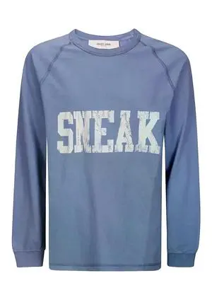 GOLDEN GOOSE Raglan-sleeve T-shirt - Blue