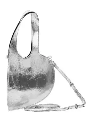 Coperni Baby Heart Metallic Tote Bag Grey