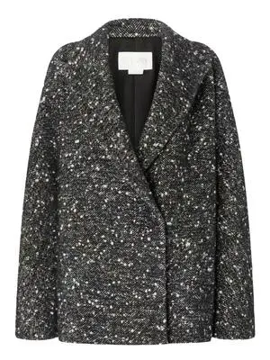 GENNY Bouclé Jacket - Black