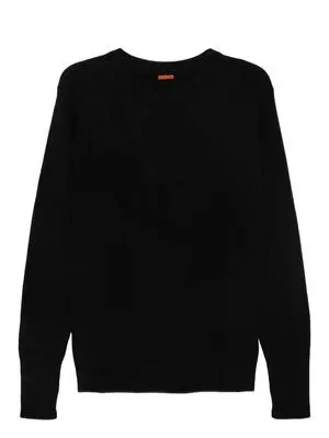 Barena Venezia Ribbed Wool Sweater - Black