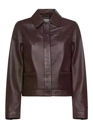 Loulou De Saison Ascot Flap-pocket Jacket - Brown