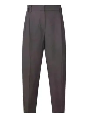 Brunello Cucinelli Pleat-detail Trousers - Caffe