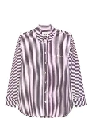 Isabel Marant Striped Button-fastening Shirt - Neutrals