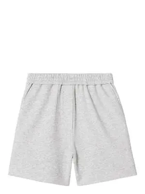 Co Cotton And Tencel-blend Jersey Shorts - Gray