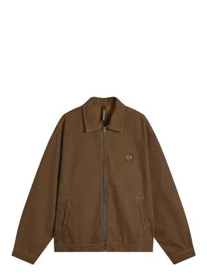 NO PROBLEMO Striped Nayoko Jacket - Brown
