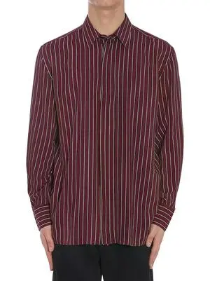 Saint Laurent Striped Shirt - Red