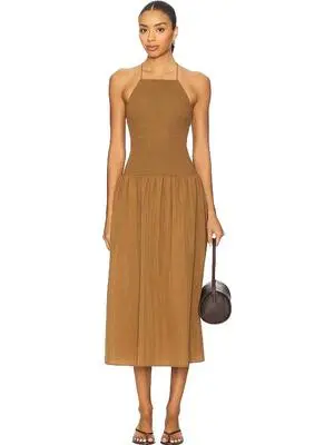 Rails Leslie Midi Dress - Sepia