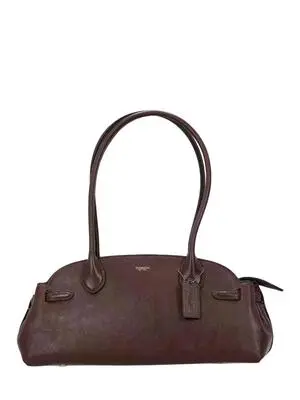 COACH® Empire Leather Top-handle Tote - Brown