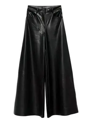 Norma Kamali Wide-leg Trousers - Black
