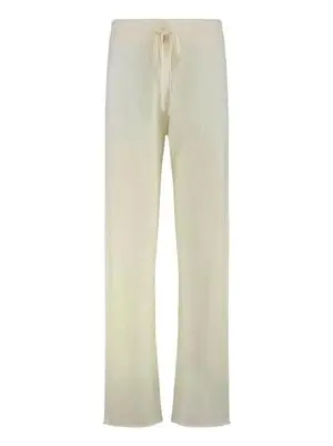Sablyn Cashmere Drawstring Trousers - Neutrals