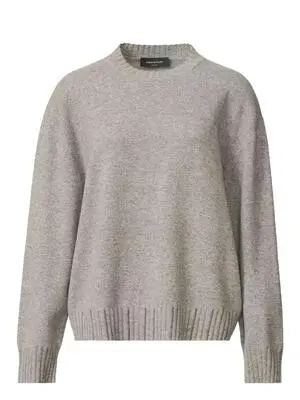 Fabiana Filippi Ribbed Trim Sweater - Grey