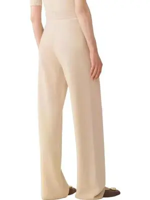 Fabiana Filippi Merino-wool Trousers - Pink