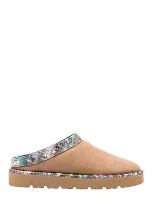 Missoni Patterned-trim Slippers - Neutrals