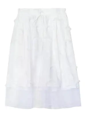 3.1 Phillip Lim Embroidered Skirt - Neutrals