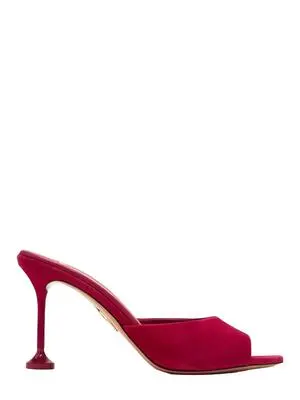 AQUAZZURA 85mm Bisous Open-toe Stiletto Sandals - Red