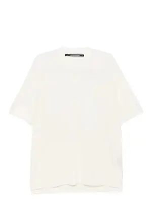 JULIUS Cotton T-shirt - Neutrals