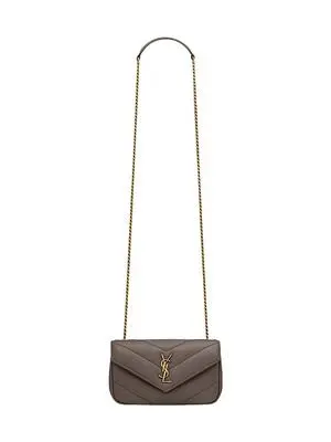 Saint Laurent Loulou Mini Bag - Urban Grey