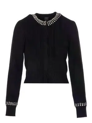 Pinko Embellished Cardigan - Black
