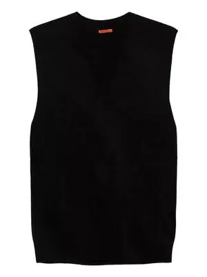 Barena Venezia V-neck Vest - Black