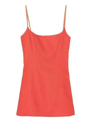 Sir The Label Panettone Mini Dress - Orange