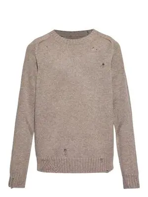 Zadig&Voltaire Distressed-finish Sweater - Neutrals