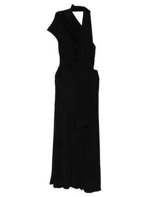 Christopher Esber Vienna Jersey Maxi Dress - Black