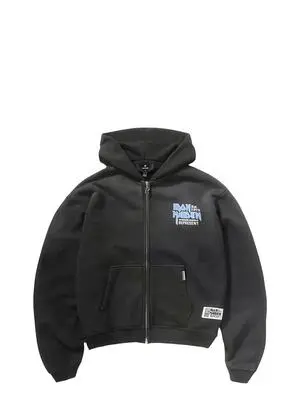 REPRESENT Iron Maiden Zip-up Hoodie - Black