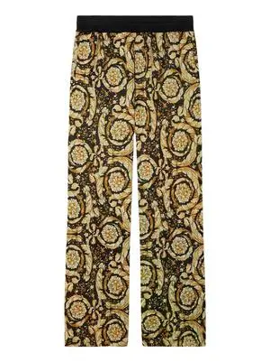 Versace Barocco Jacquard Track Pants - Gold