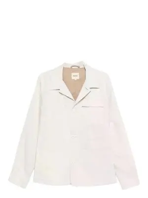 NOYOCO Button-down Pocket Jacket - Neutrals