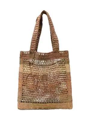 Chloé Raffia Tote Bag - Neutrals