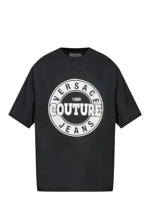 Versace Logo-print T-shirt - Black