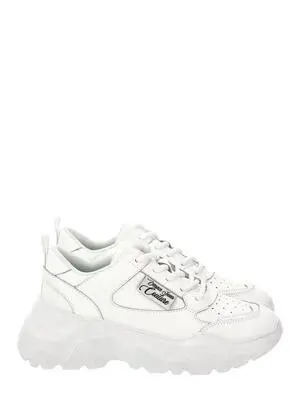 Versace Logo-plaque Chunky Trainers - White