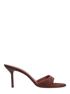 PARIS TEXAS Suede Lidia Mules 70