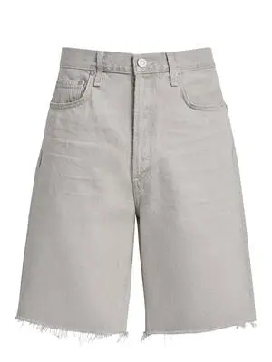 AGOLDE Anson Denim Shorts - Grey