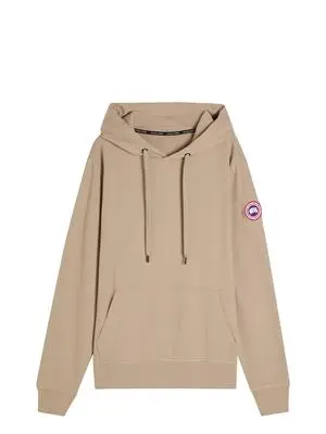 Canada Goose Huron Hooded Cotton Sweatshirt - Beige