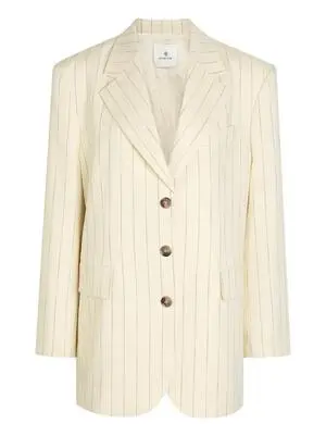 ANINE BING Anine Bing Sara Pinstriped Blazer