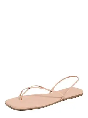 Tkees Square Toe Millie Sandals - Nude Beach