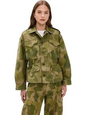 RALPH LAUREN Camo Print Field Jacket
