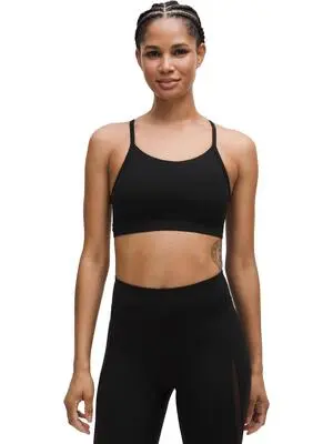 Lululemon Flow Y Mid-support Bra - Black