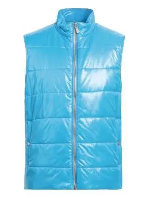 Eleventy Quilted Vest Azure