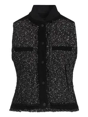 Rag & Bone Bouclé Vest - Black