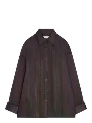 Dries Van Noten Striped Shirt - Red