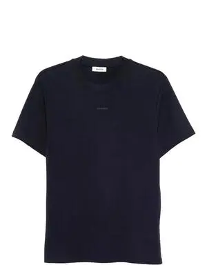 Sandro Cotton T-shirt - Blue